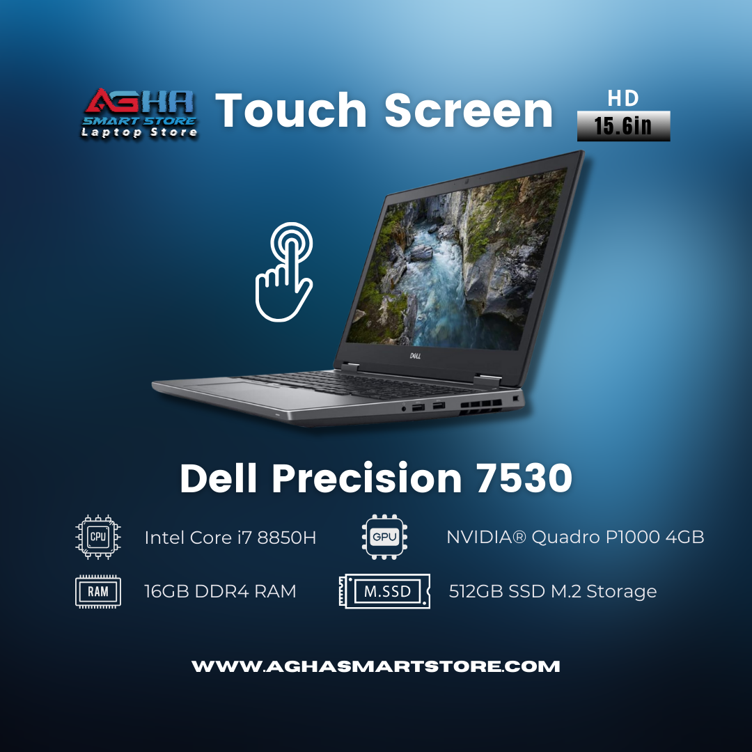 Dell precision 7530 Core i7 Touch Screen - Agha Smart Store